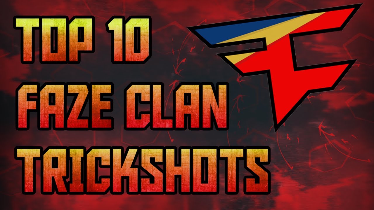 Top 10 Best FaZe Clan Trickshots of all time! (Best FaZe Sniper Clips ...