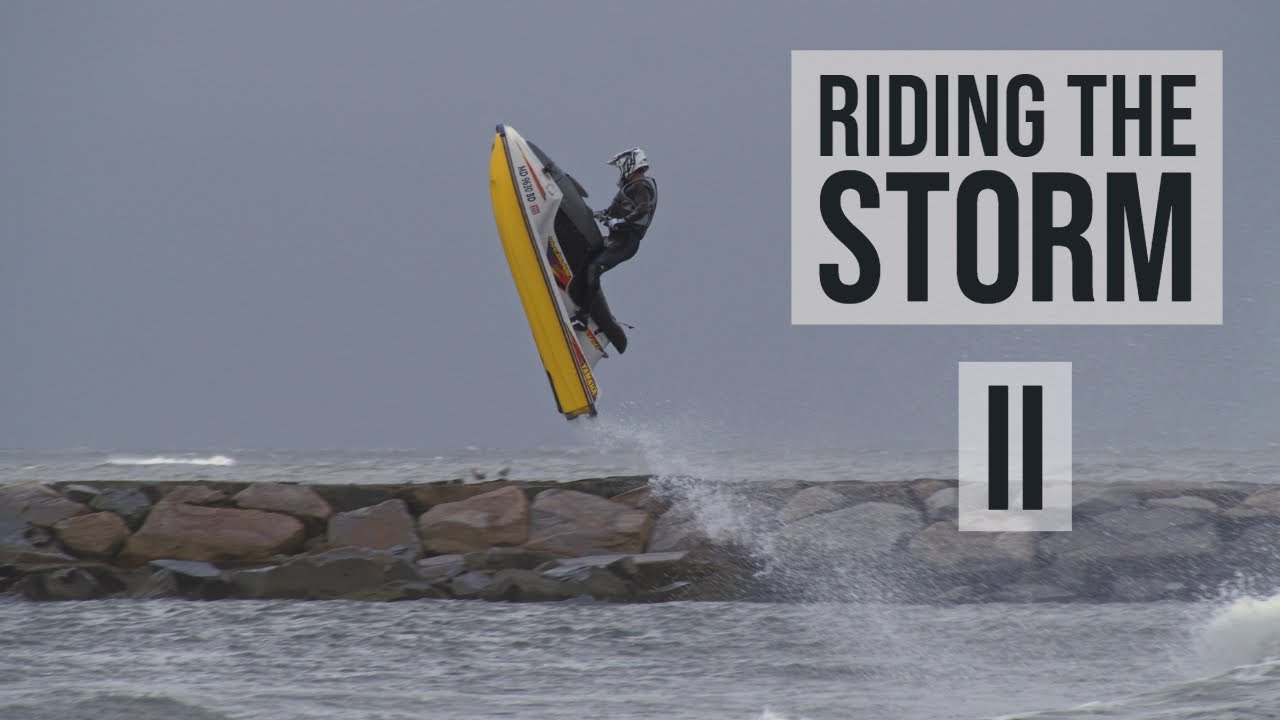 Riding The Storm - Wave Jumping with Bayside Jet Drive - YouTube