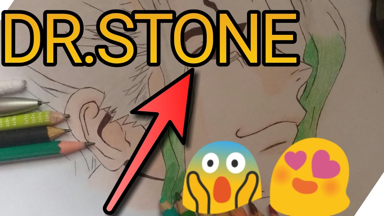 Drawing Dr.Stone:parte 2 final - YouTube