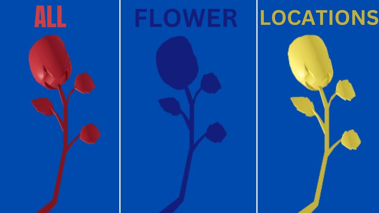 All Flower Locations To Get Race V2- Blox Fruits - YouTube