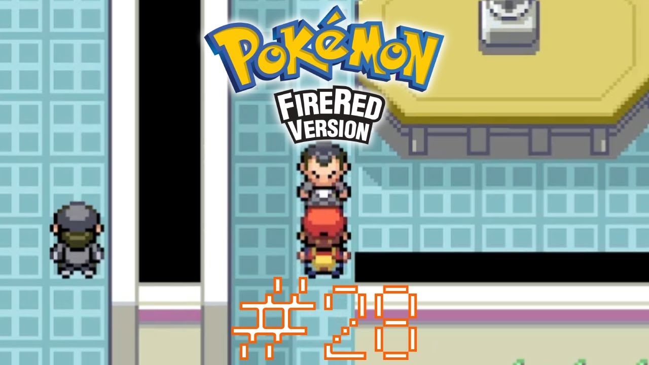 Pokemon FireRed Walkthrough Part 28 - A Showdown At The Top - YouTube