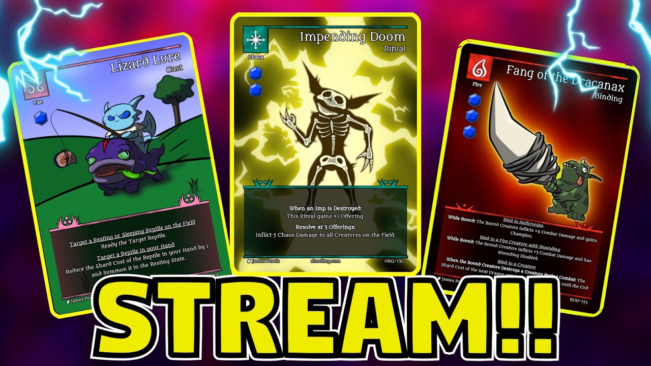 Shard TCG Tabletop Simulator Play Along - YouTube