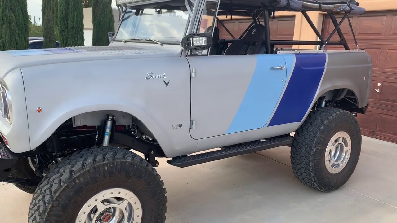 Scout 1969 800 walk around - YouTube