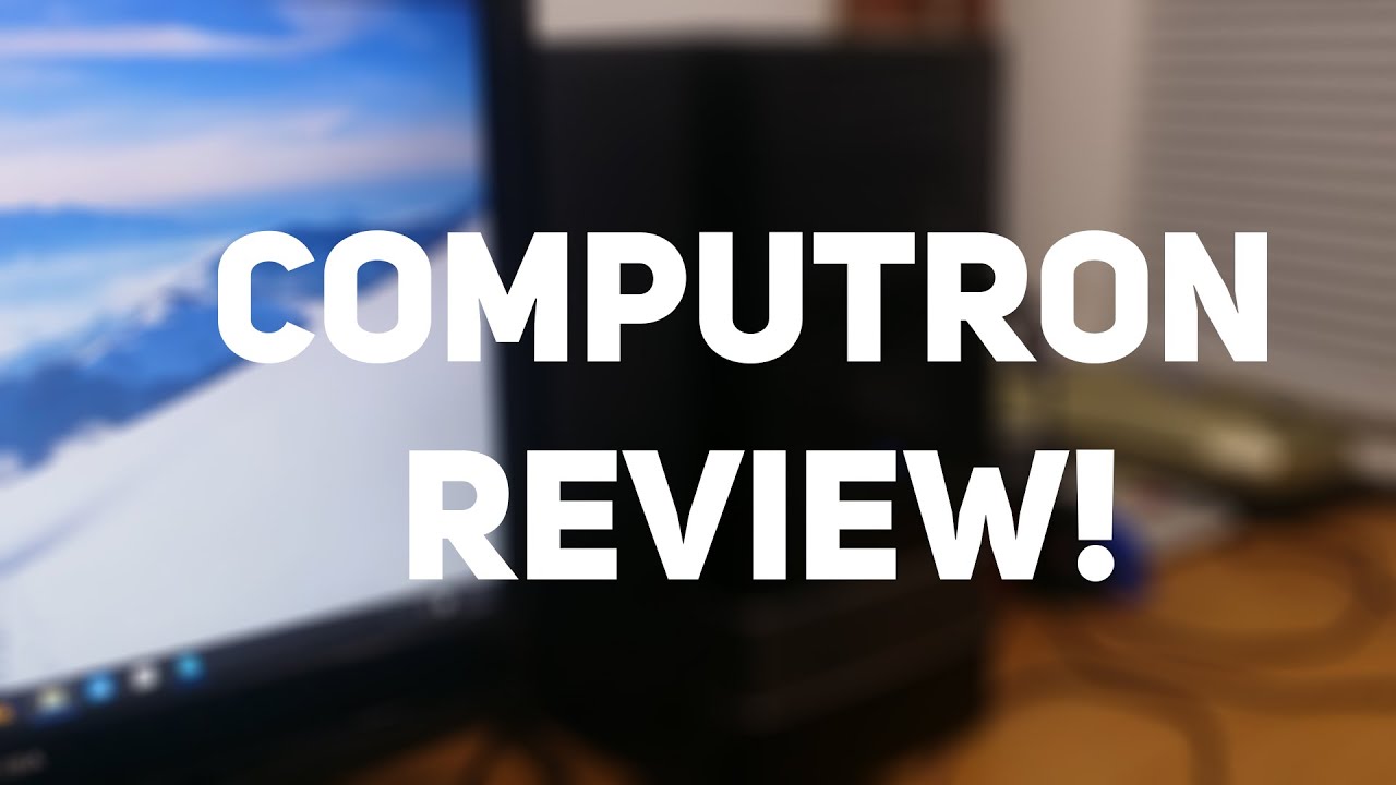 Custom Built PC Review? - Computron | $200 PC Build - Ep. 4 - YouTube