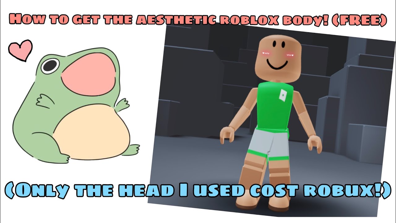 How to get the aesthetic body on Roblox! (💗FREE💗) // Tutorial // Only ...