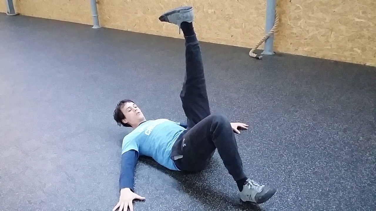 5. ASLR test - straight leg raise bridge - YouTube