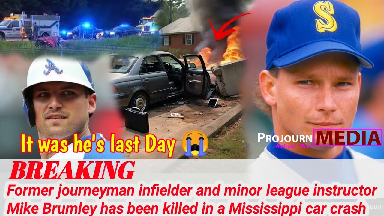 Former MLB infielder and Braves coach Mike Brumley dies in car crash in ...