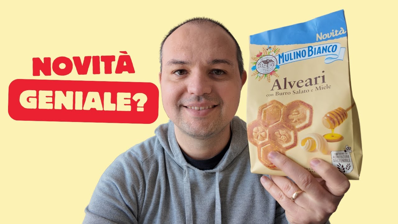 Novità Mulino Bianco: Provo i nuovi biscotti Alveari al burro salato e miele! - YouTube
