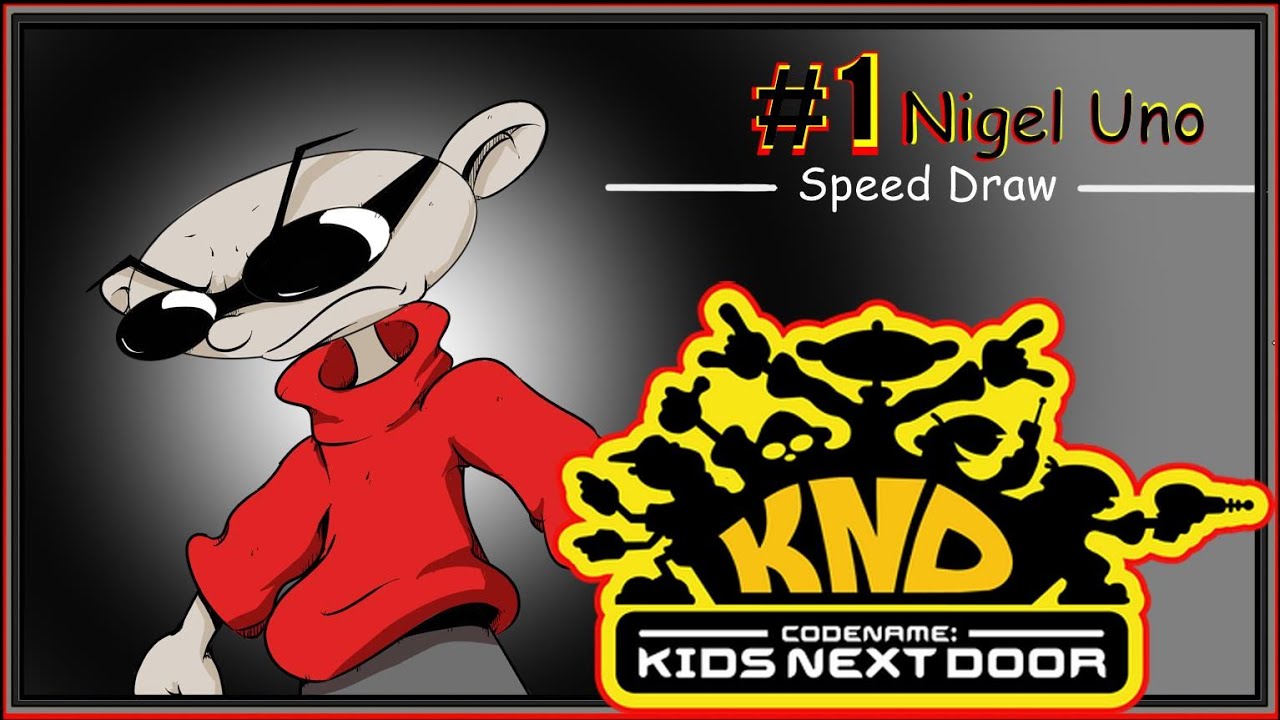 Codename: Kids Next Door (Nigel Uno) Speed Draw - YouTube