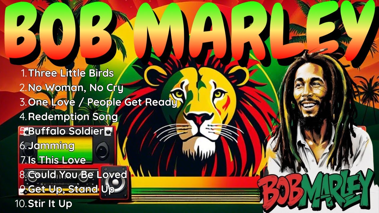 Bob Marley Greatest Hits 🌴 | Top 10 Reggae Songs of All Time | Best of ...