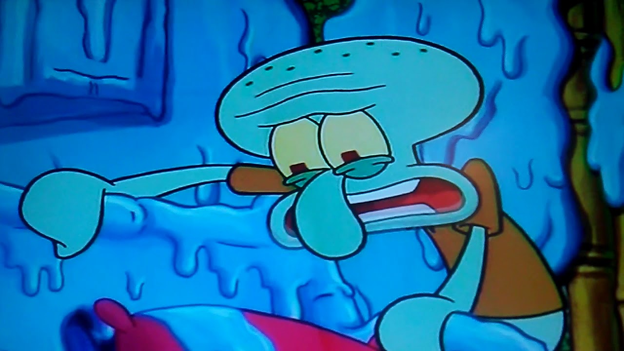 The Dreded Squidwards Toe Nail Scene - YouTube