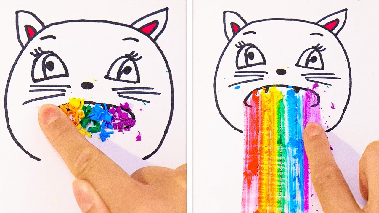 Easy Drawings to Take Your Stress Away - YouTube