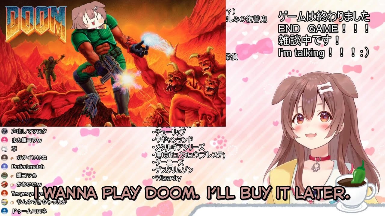 Korone Learns About DOOM (Inugami Korone/Hololive) [ENG SUB] - YouTube