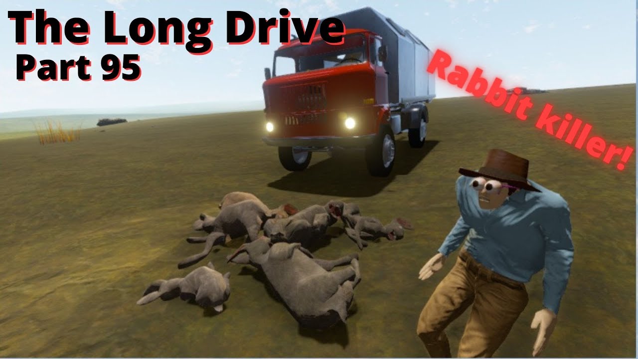 Can Rabbits Escape Roadkill? - The long drive - part 95 - YouTube
