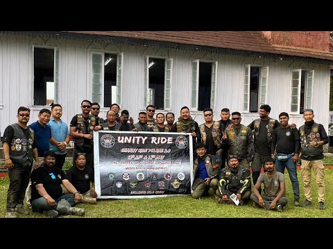 UNITY RIDERS REPRESENTING 11 RIDERS CLUBS FROM NAGALAND AND ASSAM UNDER THE THEME "RIDE FOR A ...