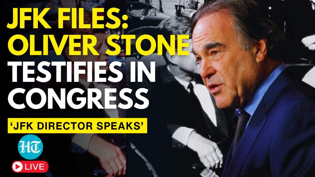 JFK Files Congress Hearing LIVE | Oliver Stone Testifies Before ...
