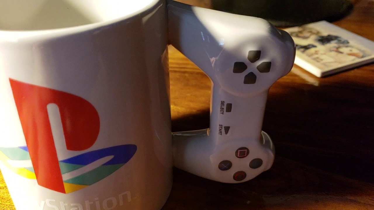 Playstation mug review - YouTube