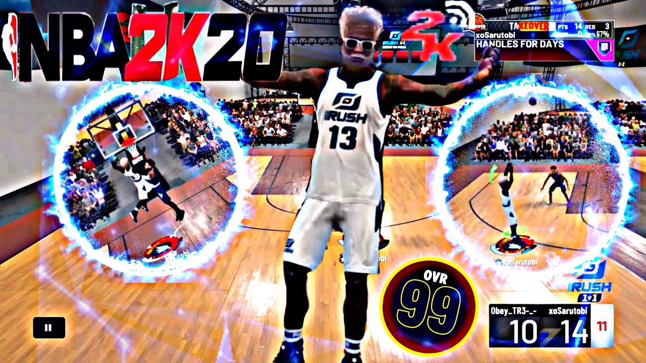 MY 2 WAY SLASHING PLAYMAKER TOOK OVER THE RUSH 1V1 EVENT IN NBA2K20 ...