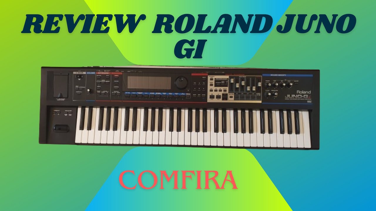 Review Roland Juno Gi - YouTube