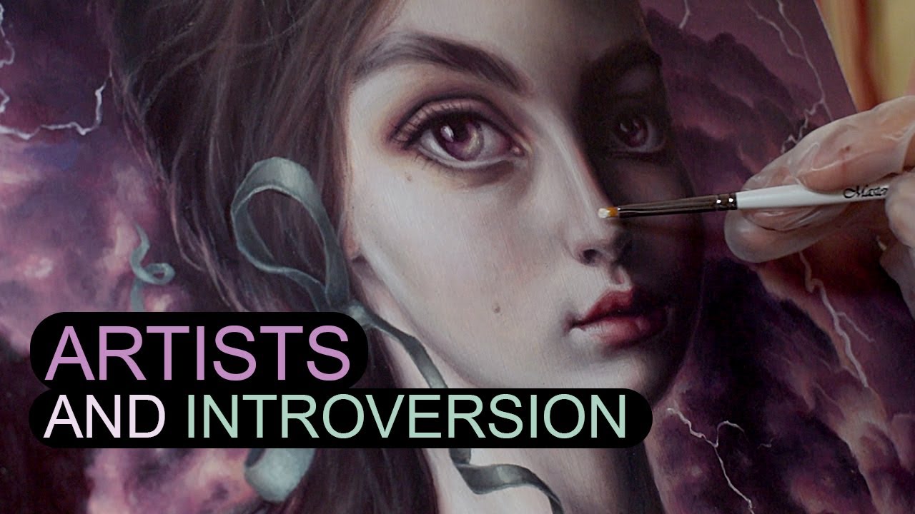 The Gifts Of An Introverted Artist - Surreal Oil Painting Time Lapse ...