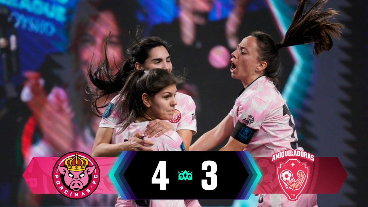 Porcinas FC de GEMITA VS Aniquiladoras FC de ESPE | Partido Completo J3 ...