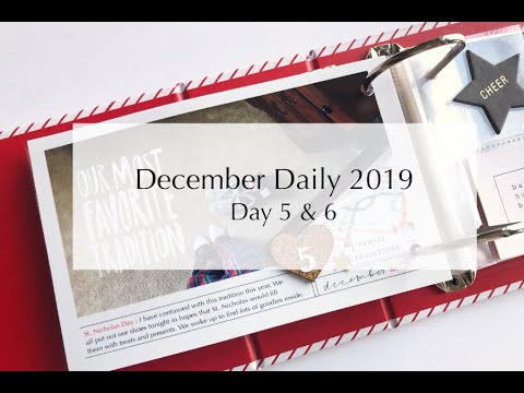 December Daily 2019 | Days 5 & 6 - YouTube