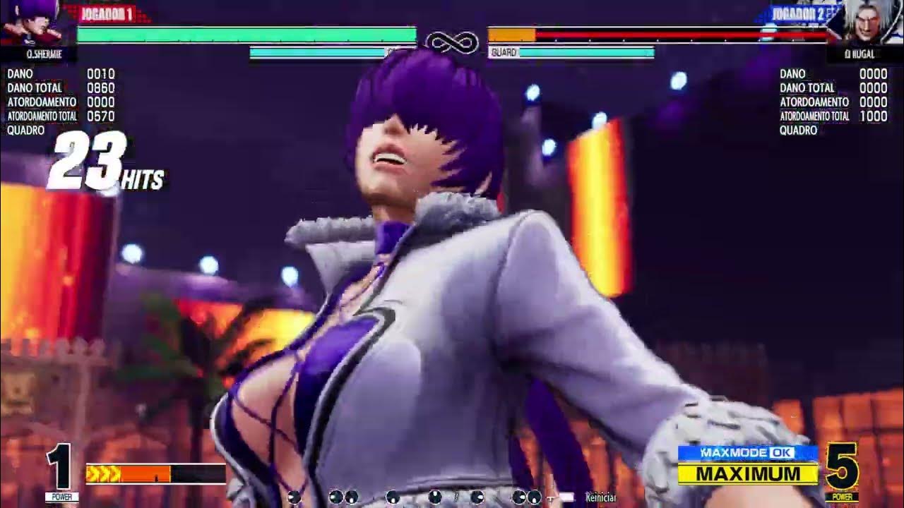 THE KING OF FIGHTERS XV_ OROCHI SHERMIE TOD COMBO 35 HITS - YouTube