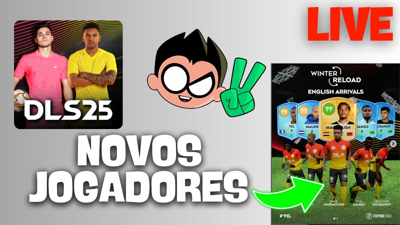 DLS 25 - UPANDO NOVOS JOGADORES NOVOS LEGENDS CHEGANDO - 24 edição ...