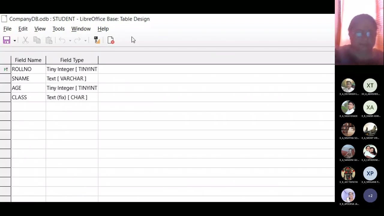 Class 10 Using Tools Sql Option To Create Table Insert Records 7135