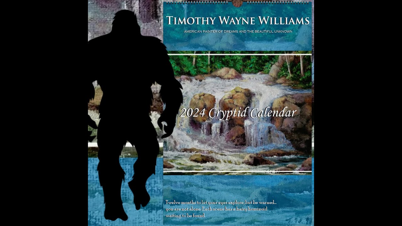 The FIND BIGFOOT Cryptid Calendar is Back - for 2024! - YouTube