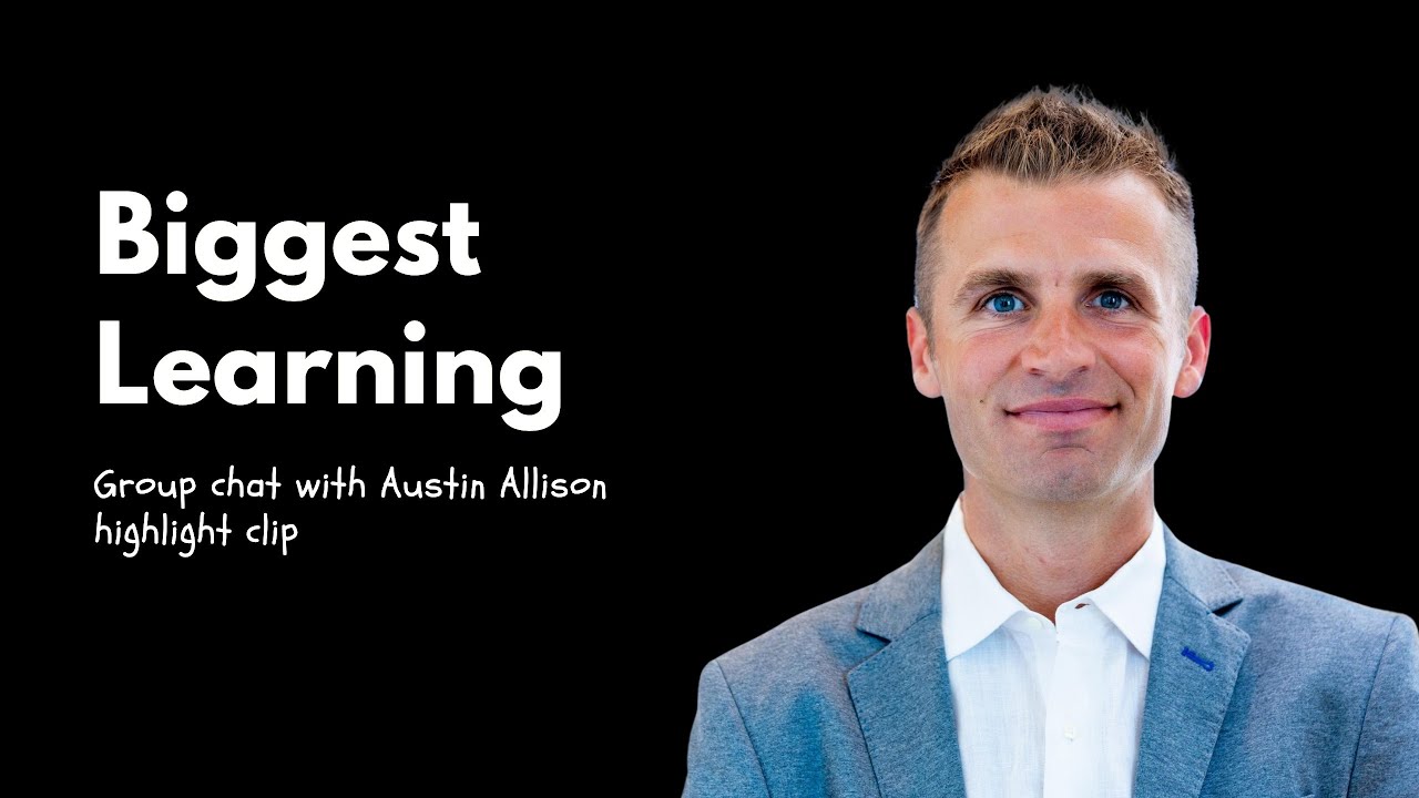 Austin Allison Q&A On The Biggest Failure & Learning - YouTube