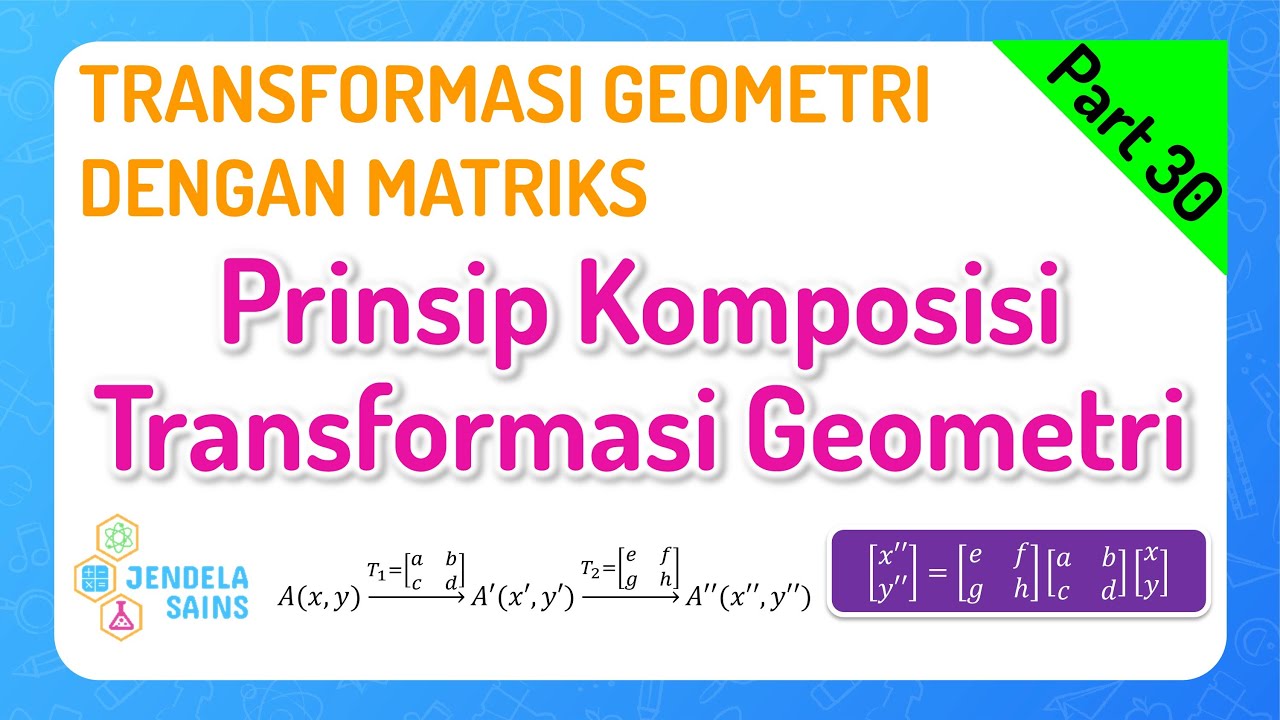 Transformasi Geometri dengan Matriks • Part 30: Prinsip Komposisi ...
