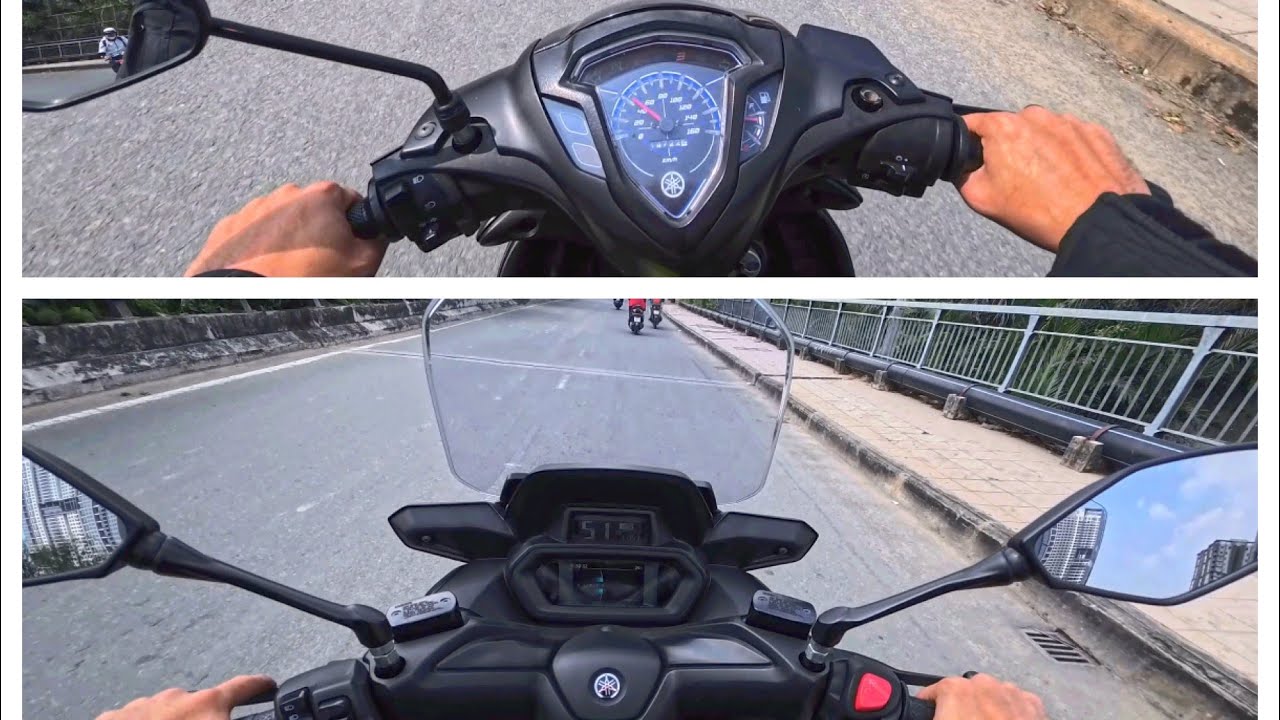 Jupiter fi & XMAX. 2 chiếc xe Yamaha anh em nên có để đi làm nha. - YouTube