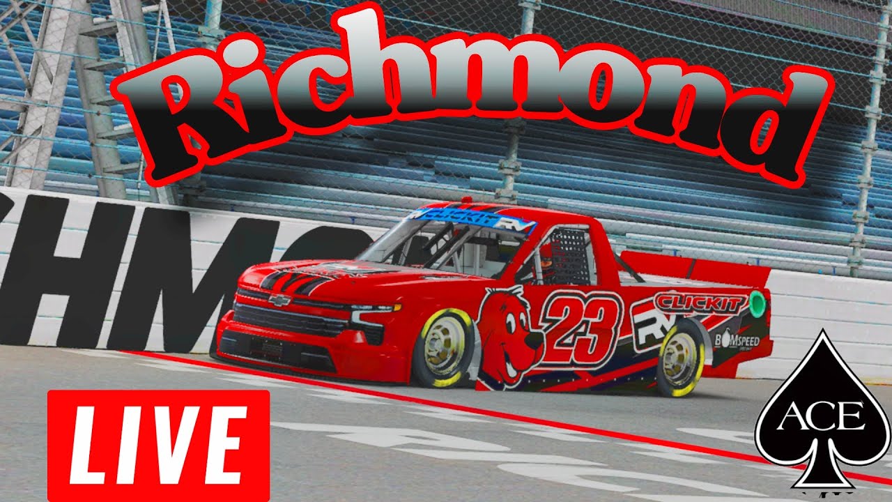 Iracing Truck Series At Richmond Sim Racer Hub Challenge. #iracing #esports #motionsimulator ...