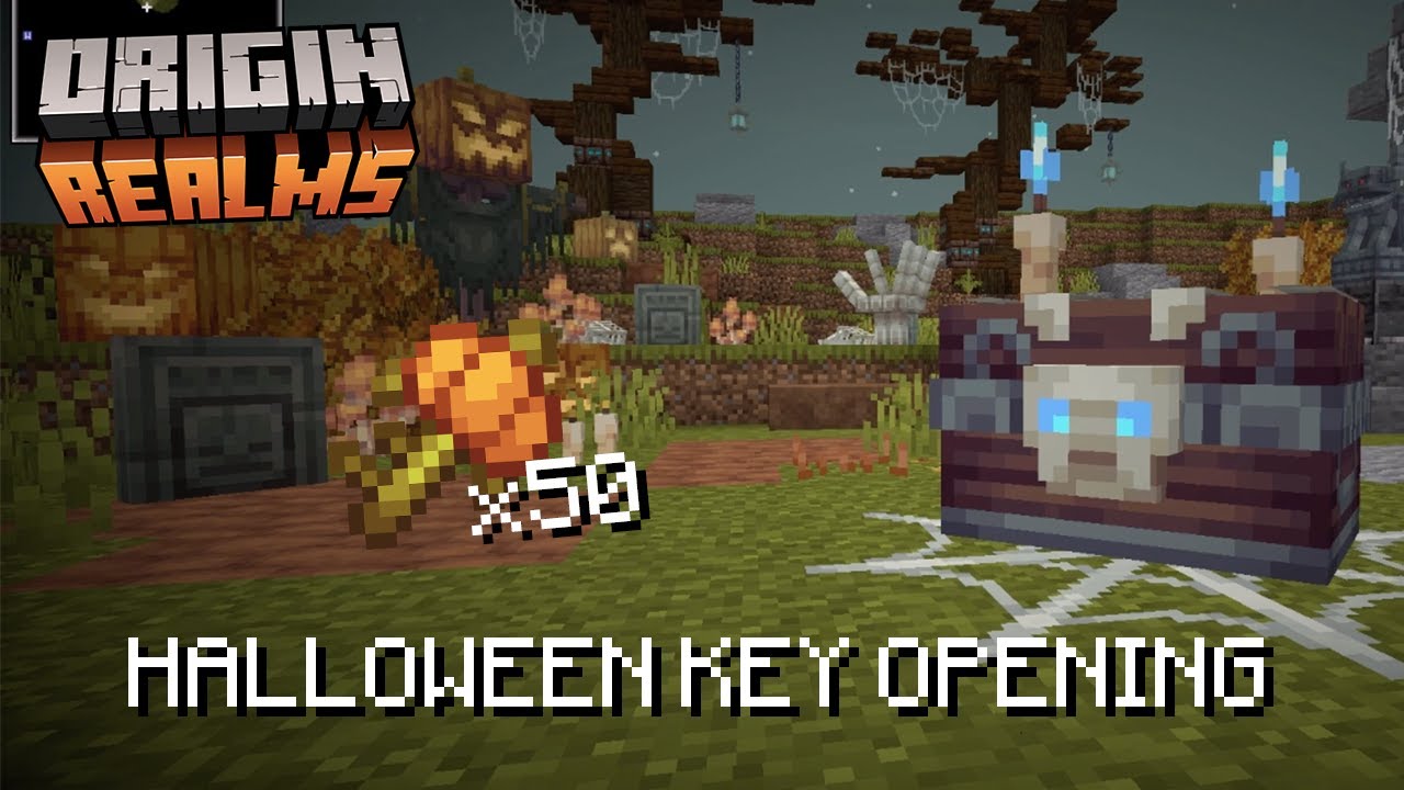 Loot From 50 HALLOWEEN KEYS On ORIGIN REALMS - YouTube
