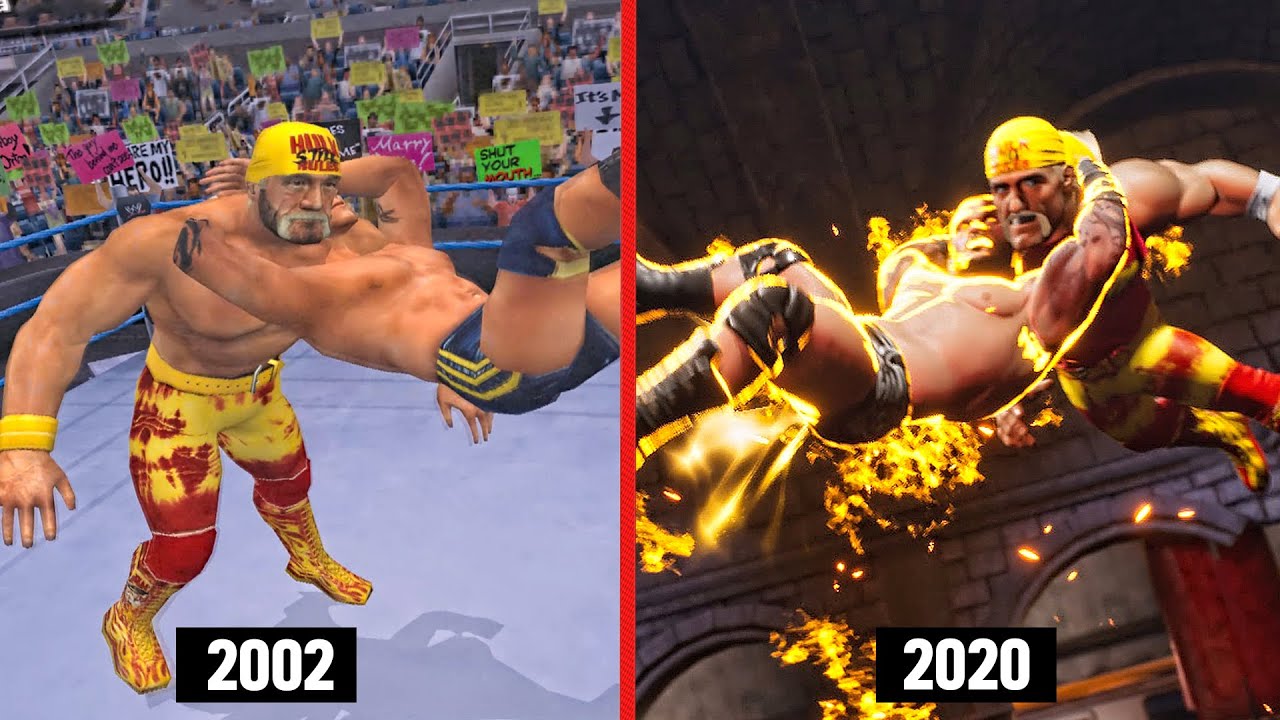 The Evolution Of Randy Orton's RKO! (WWE Games) - YouTube