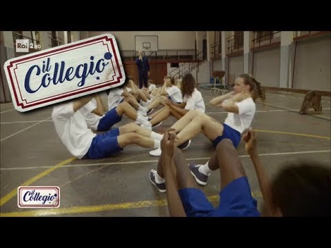 Sveglia e lezione di educazione fisica - Prima puntata - Il Collegio 2 ...