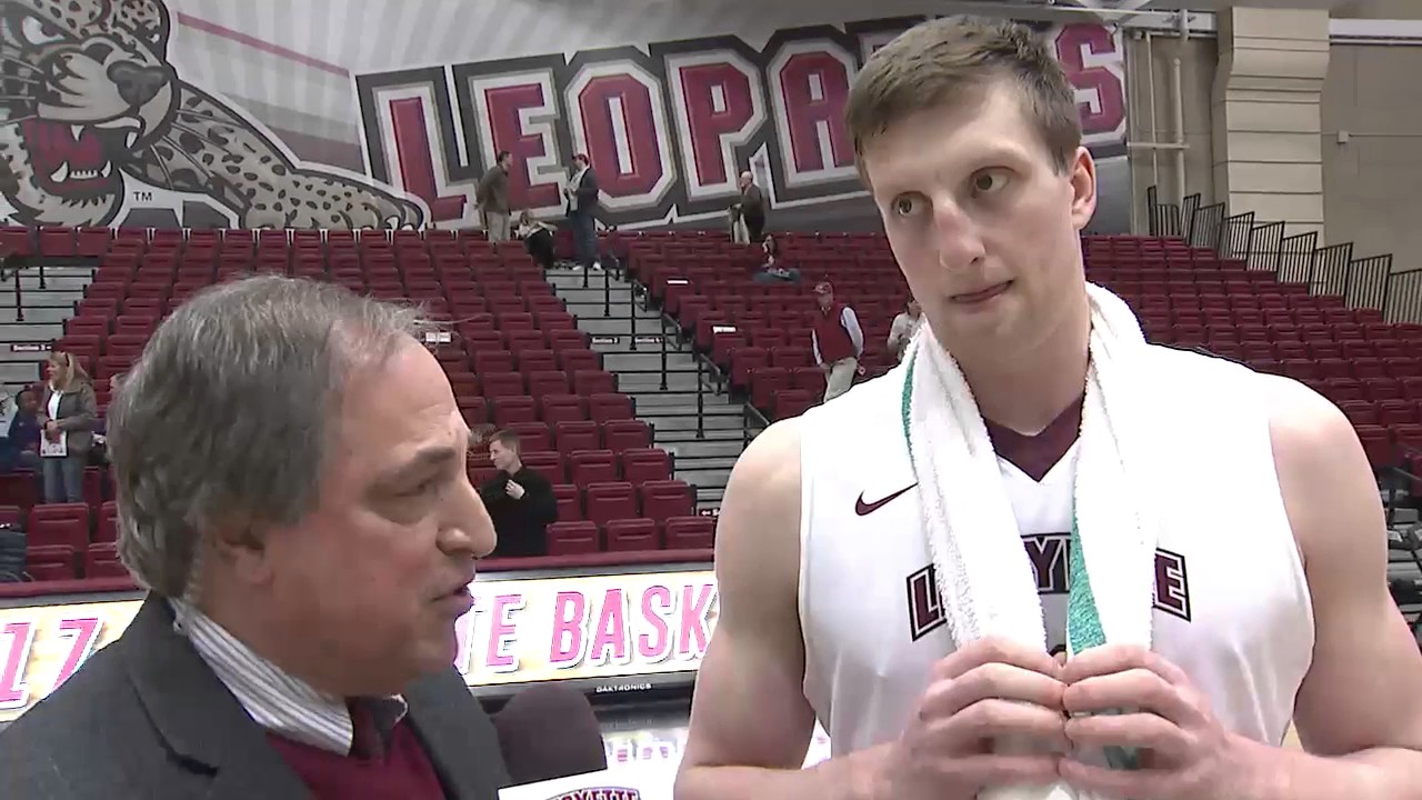Postgame: Holy Cross vs. Lafayette Men's Basketball - YouTube