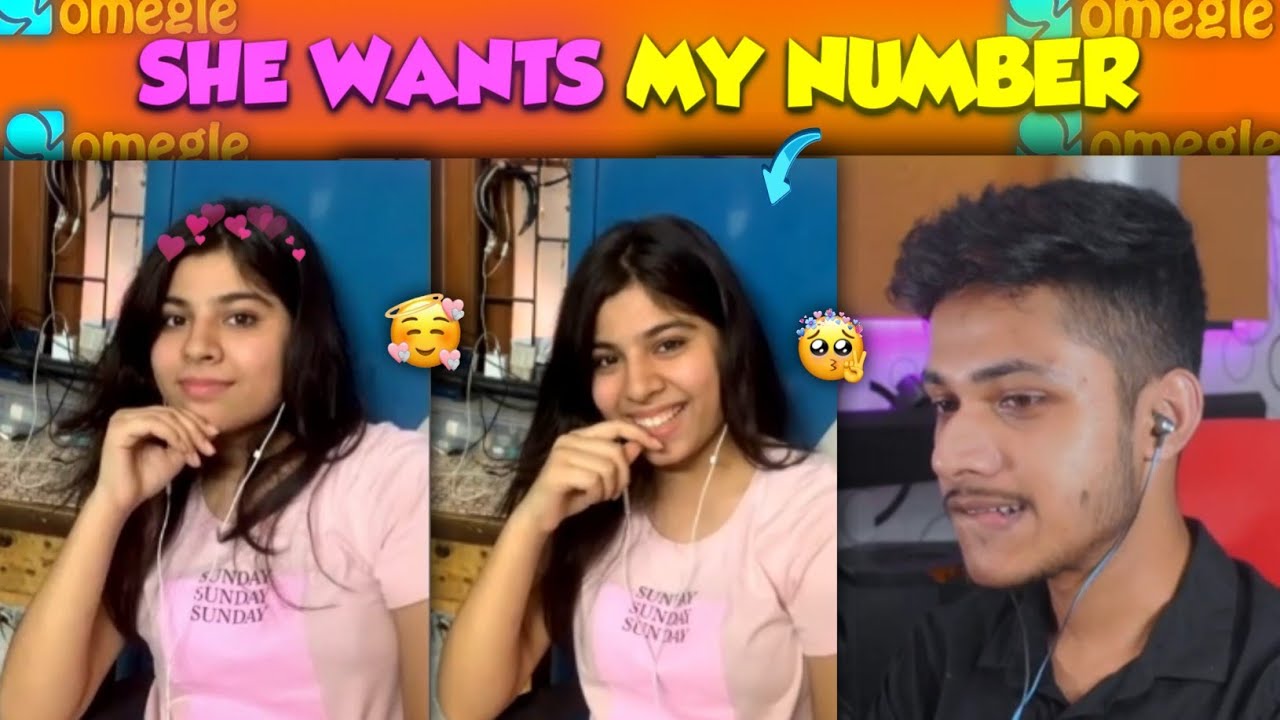 She Asked Me For My Number On Omegle - YouTube