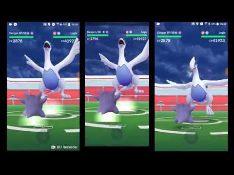 Pokémon GO - LUGIA TRIO, FIRST IN EUROPE (NO WEATHER BOOST) 2018 DEC 15 ...
