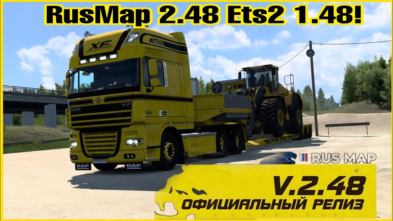 Mapa RusMap 2.48 ETS2 1.48 [🔴] AO VIVO - YouTube