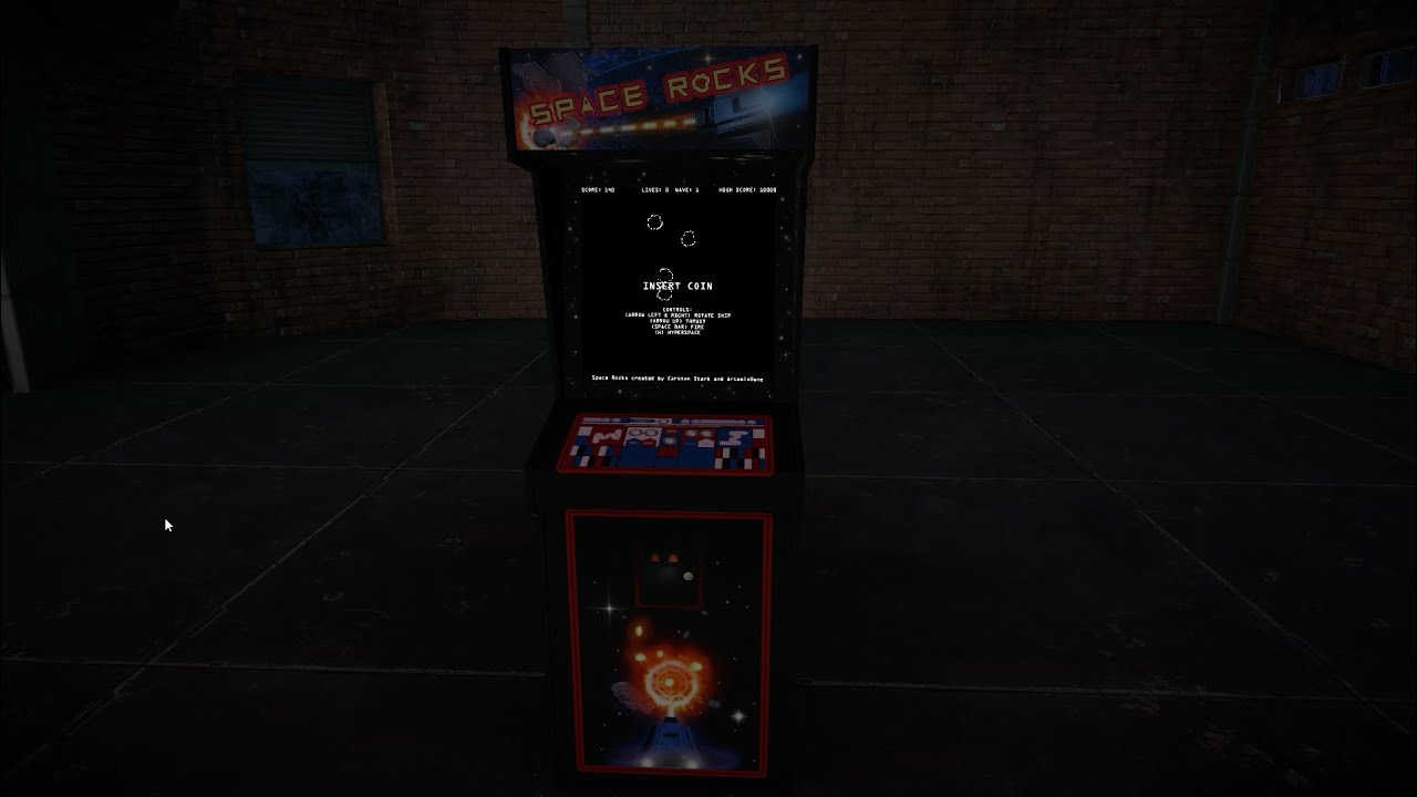 Arcade - Space Rocks (Preview Grid Test) - YouTube