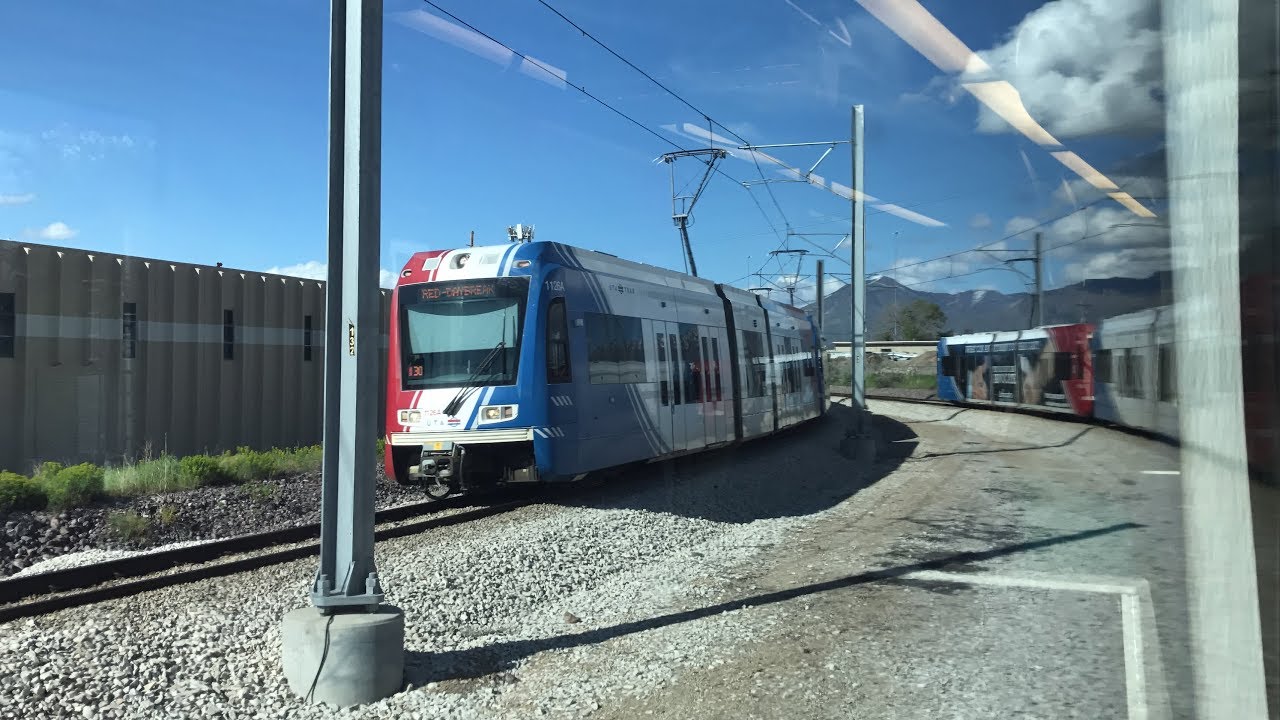 UTA HD 60fps: Riding Siemens S70 LRV on TRAX Red Line (5/9/19) - YouTube