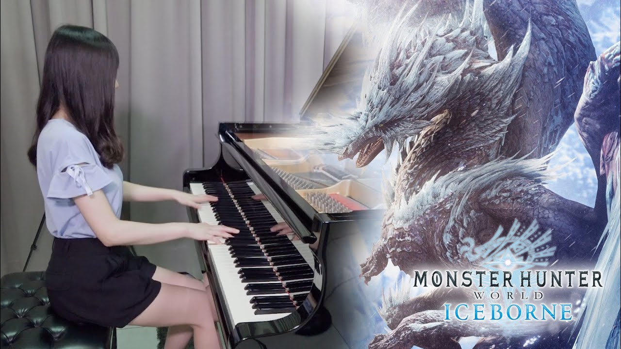 MHW Iceborne Main Theme「Tsugareru Hikari」Ru's Piano - YouTube