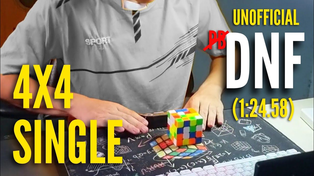 4×4 Cube | DNF single (1:24.58) - YouTube