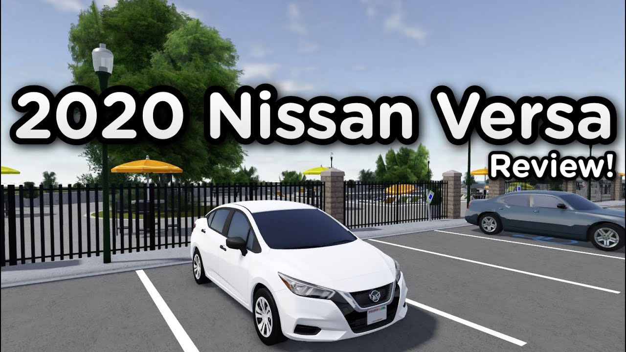 2020 Nissan Versa Review! - Roblox Greenville - YouTube