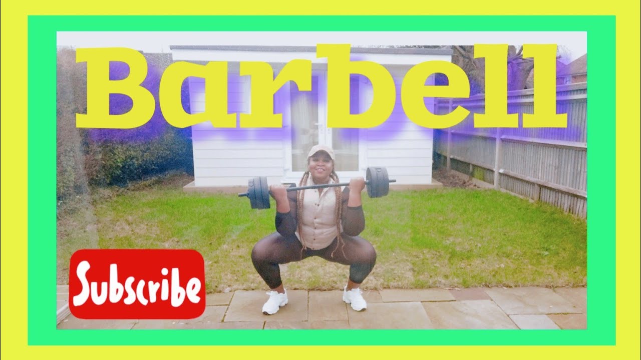 Full Body Barbell Workout at Home - YouTube