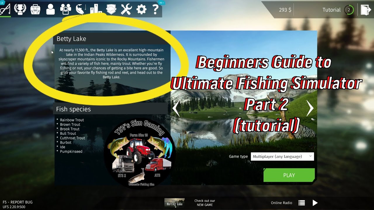 Beginners Guide to Ultimate Fishing Simulator Part 2 (tutorial) - YouTube