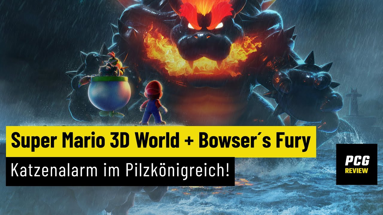Super Mario 3D World + Bowser´s Fury | REVIEW | Mario kann auch Open ...
