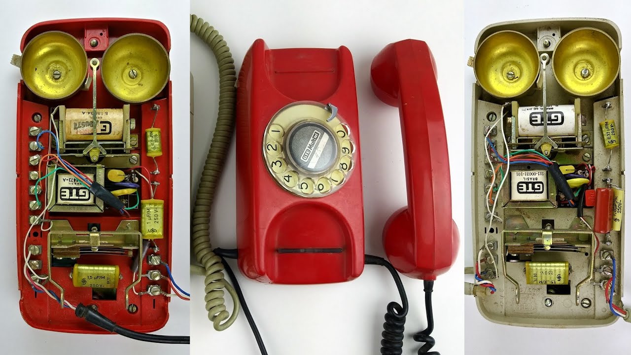 Telefones de disco - Funcionamento, testes e conserto - YouTube